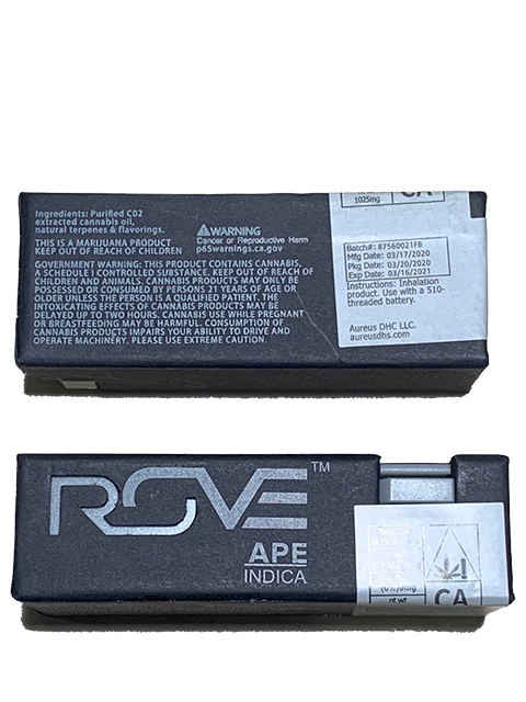 ROVE 1GM (1000MG) CARTS - Gotham Medical and Rec Dispensary