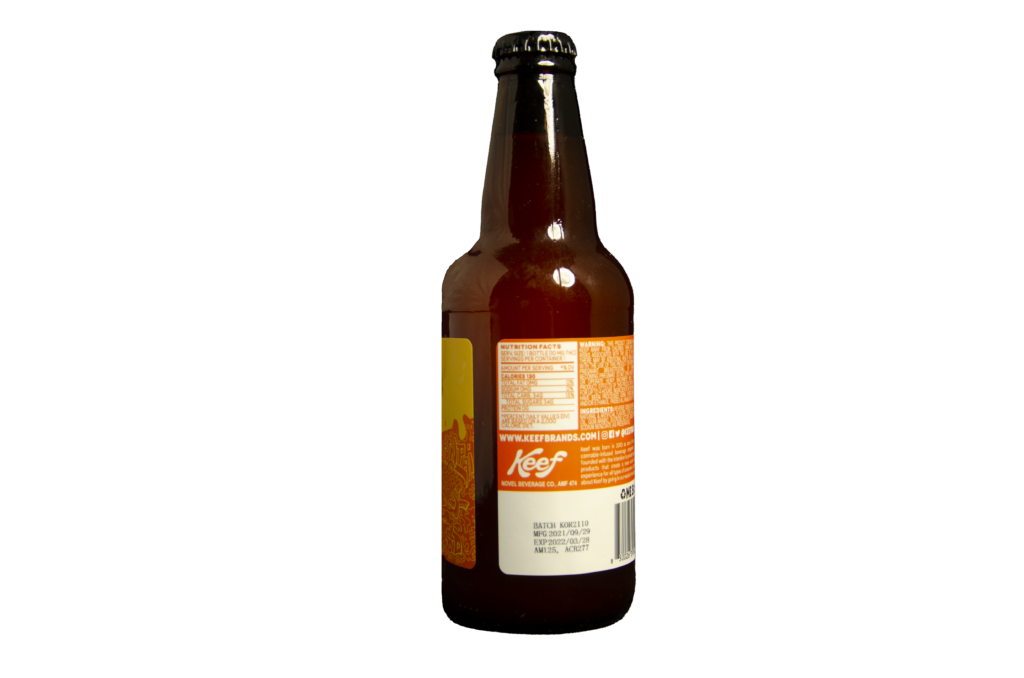 KEEF CANNABIS INFUSED SODA 12FL.OZ BOTTLE 10MG (GLUTEN FREE) *APRIL 4 ...