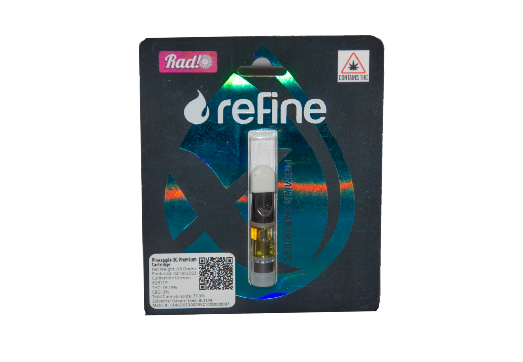 REFINE HALF GRAM DISTILLATE CARTS - (0.5G) (500MG) (MAINE PRODUCTS ...