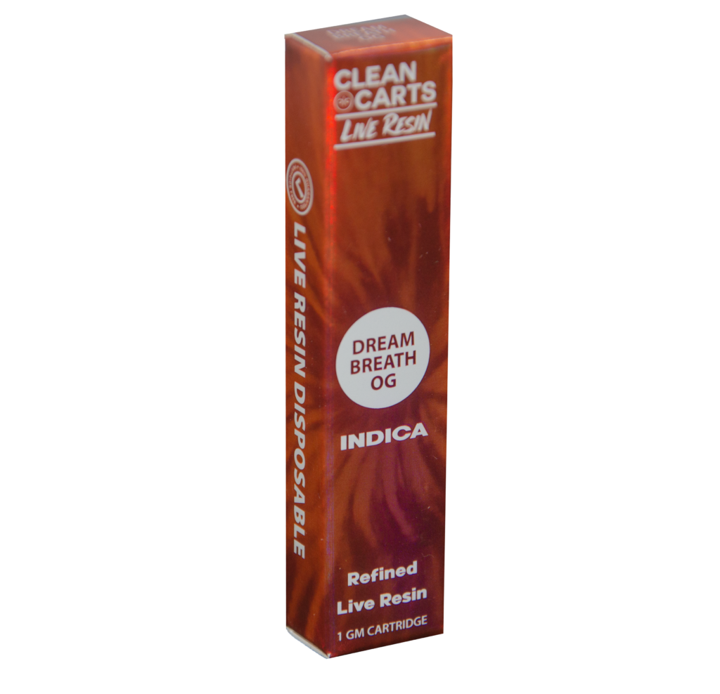 CLEAN CARTS DISPOSABLE LIVE RESIN CART VAPE PEN 1GM (1000MG) - Gotham ...