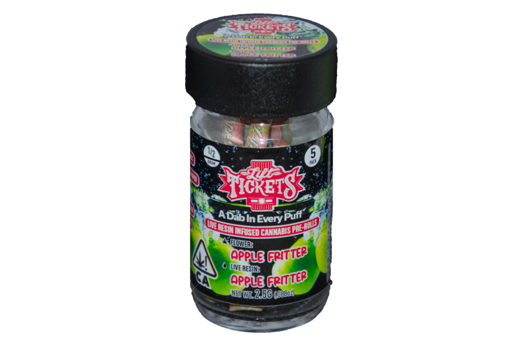LIFT TICKETS PREROLLS - INFUSED PREROLLS W/ LIVE RESIN - 5 PER PACK (0 ...
