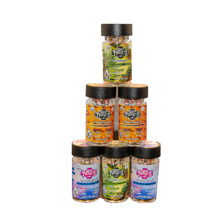BABY JEETER PREROLLS - INFUSED PREROLLS W/ LIQUID DIAMONDS, KIEF - 5 ...