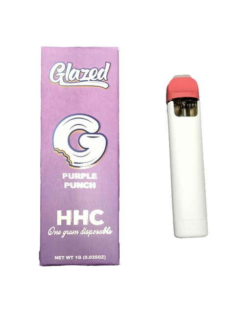 GLAZED - DISPOSABLE VAPE CARTS - HHC - 1GM (1000MG) - Gotham Medical ...