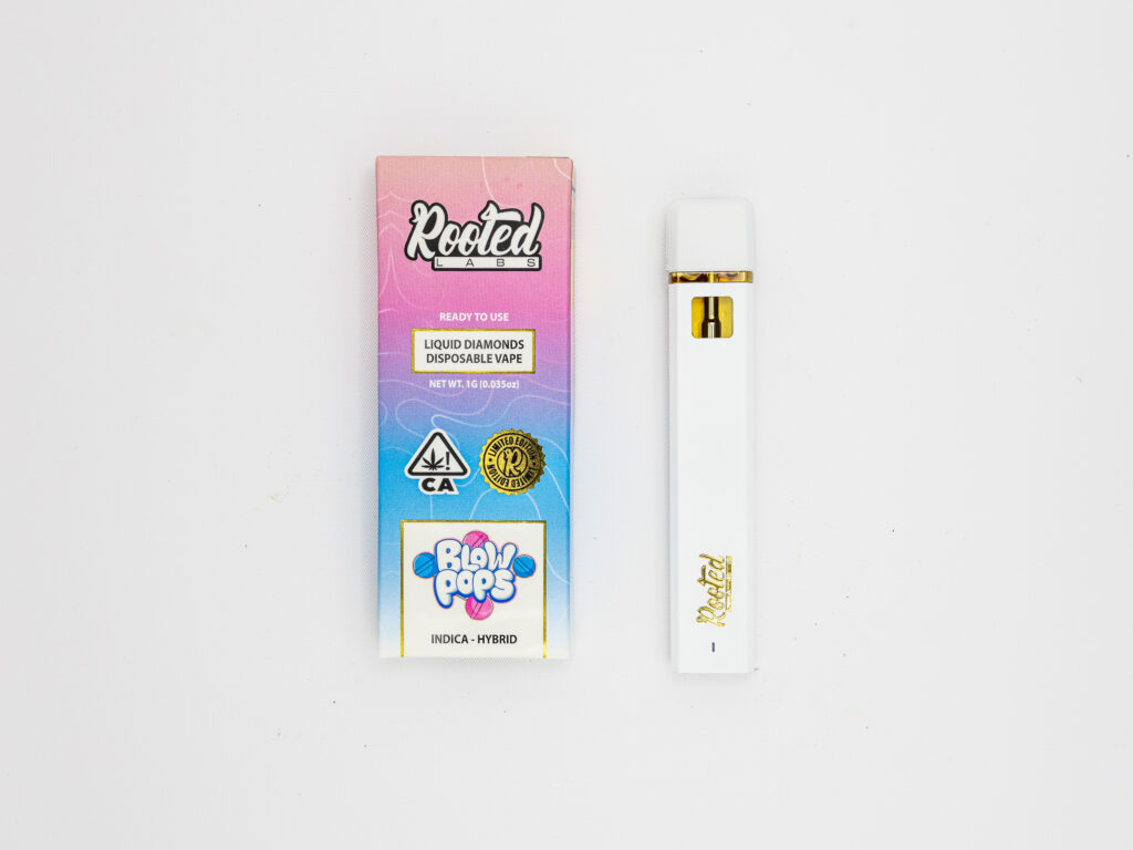 ROOTED LABS - DISPOSABLE RECHARGEABLE VAPE CARTS - LIQUID DIAMONDS ...
