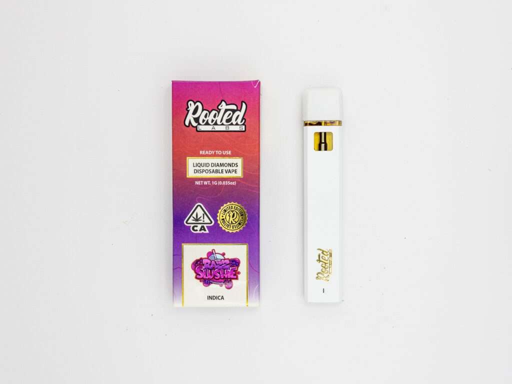 ROOTED LABS - DISPOSABLE RECHARGEABLE VAPE CARTS - LIQUID DIAMONDS ...