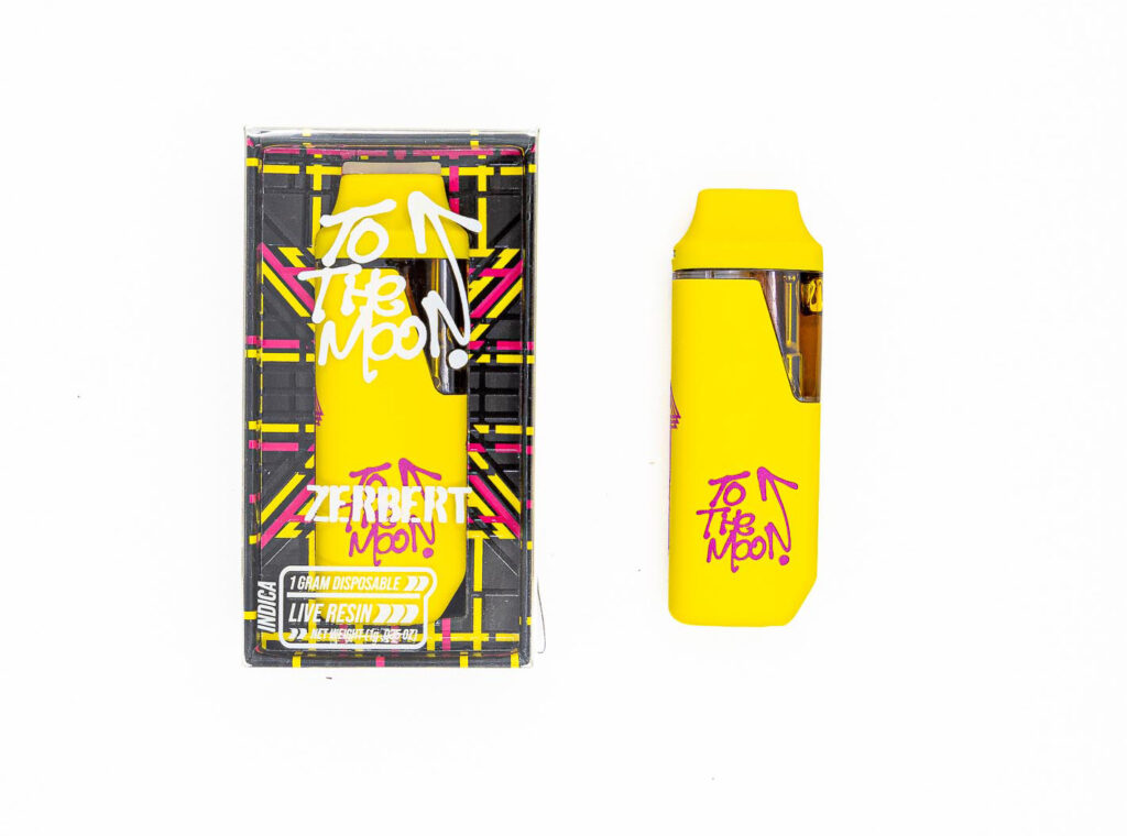TO THE MOON - DISPOSABLE VAPE CARTS - LIVE RESIN - 1GM (1000MG ...