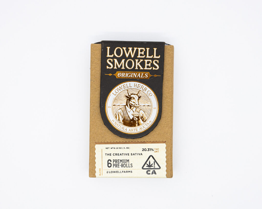 LOWELL HERB CO. - PREROLLS - FLOWER ONLY PREROLLS - SMOKES - 6 PREMIUM ...