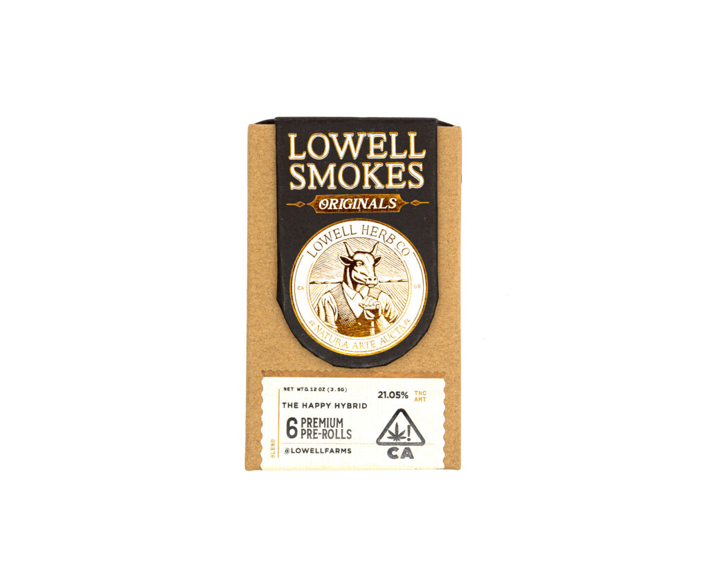 LOWELL HERB CO. - PREROLLS - FLOWER ONLY PREROLLS - SMOKES - 6 PREMIUM ...