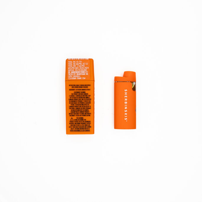 SHERBINSKIS - DISPOSABLE RECHARGABLE CARTS - LIVE RESIN - 1GM (1000MG ...