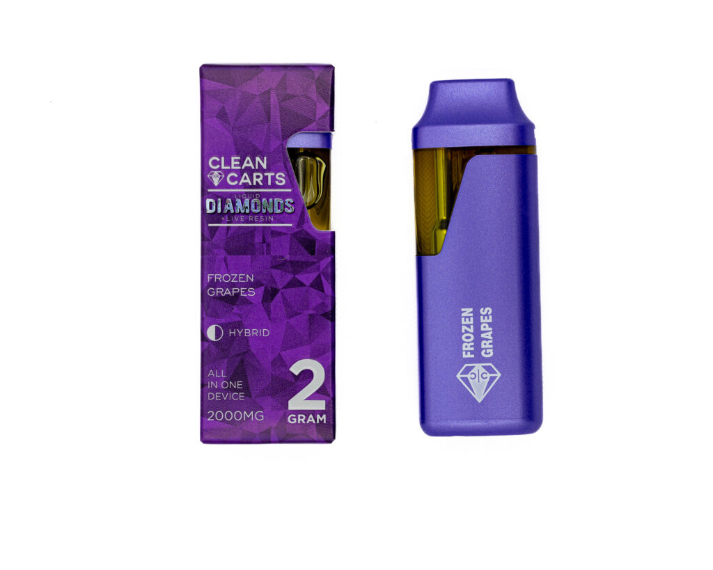 CLEAN CARTS - DISPOSABLE RECHARGEABLE VAPE CARTS - LIQUID DIAMONDS ...