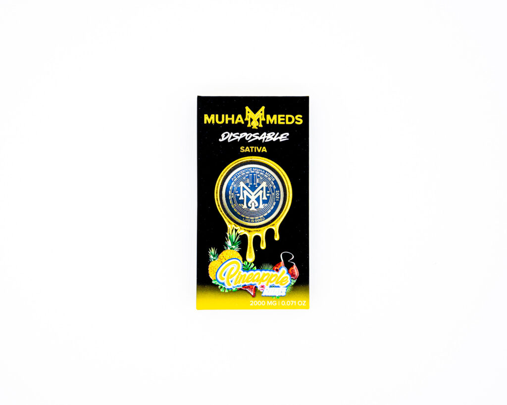 MUHA MEDS - DISPOSABLE RECHARGEABLE FULL SPECTRUM VAPE PEN CARTS - 2GM ...