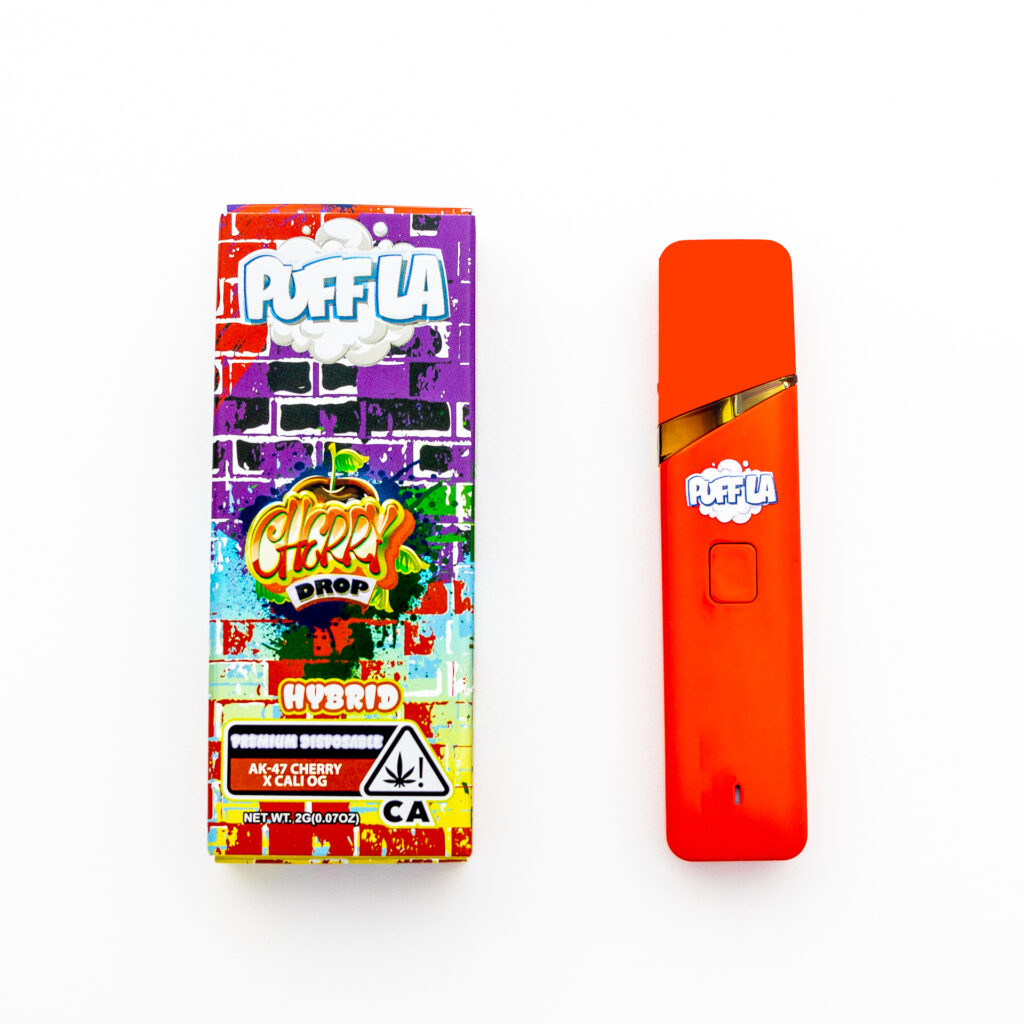 PUFF LA - DISPOSABLE RECHARGEABLE VAPE CARTS - LIVE RESIN INFUSED - 2GM ...