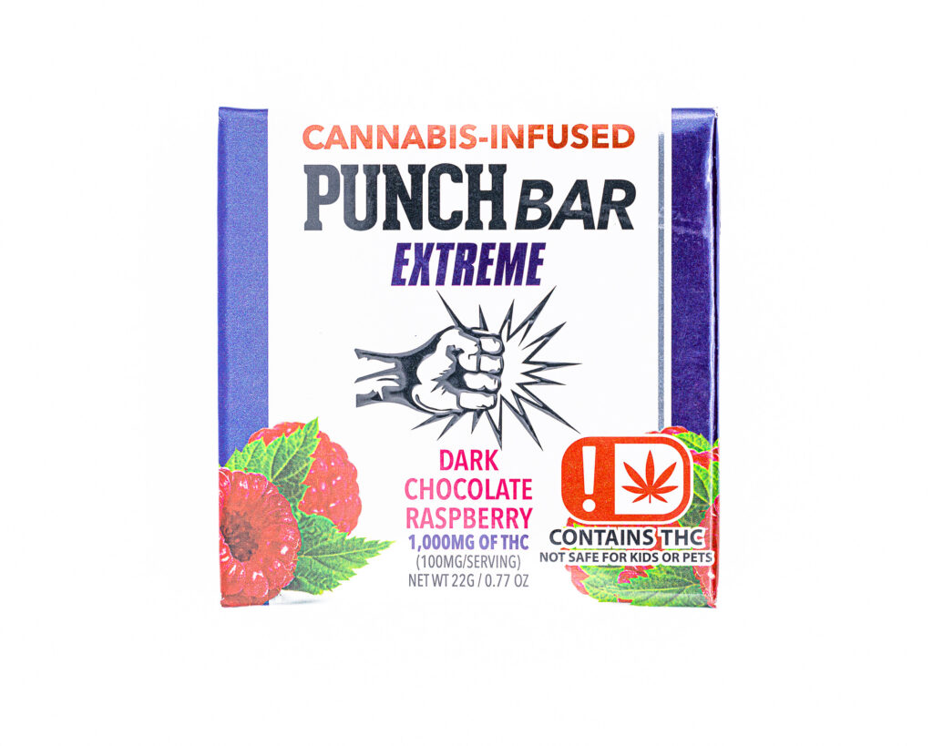 PUNCH BAR - CHOCOLATE BARS - EXTREME - 1000MG (10 SQUARES PER BAR ...