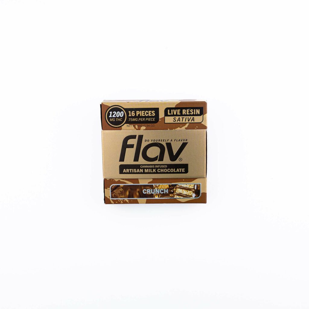FLAV - CHOCOLATE BARS - ARTISIAN CHOCOLATE - 1200MG PER BAR (16 PIECES ...