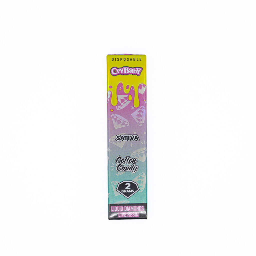 CRYBABY - DISPOSABLE VAPE CARTS - LIQUID DIAMONDS + LIVE RESIN - 2GM ...