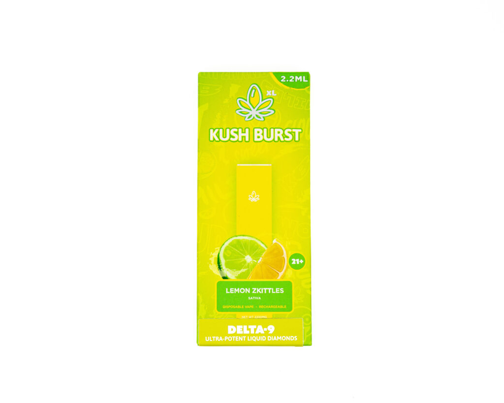 KUSH BURST XL - DISPOSABLE VAPE CARTS - INFUSED LIQUID DIAMONDS - 2.2GM ...