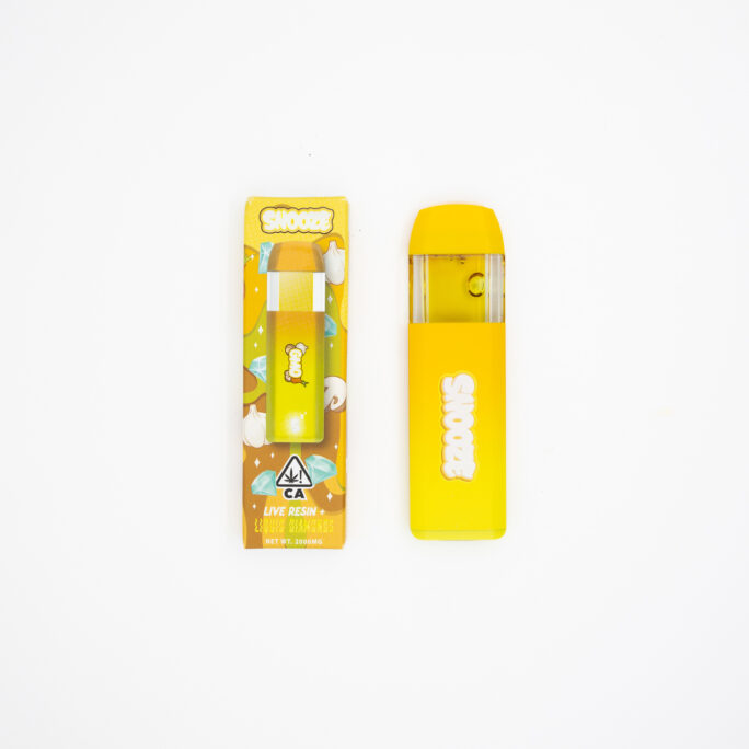 SNOOZE KIT - DISPOSAPLE RECHAREGEABLE VAPE CART - INFUSED LIVE RESIN ...