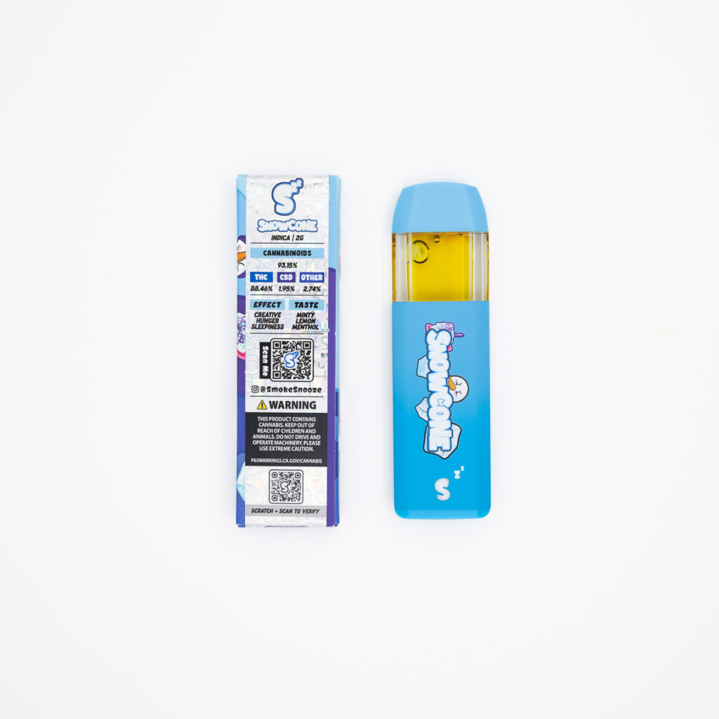 SNOOZE KIT - DISPOSAPLE RECHAREGEABLE VAPE CART - INFUSED LIVE RESIN ...